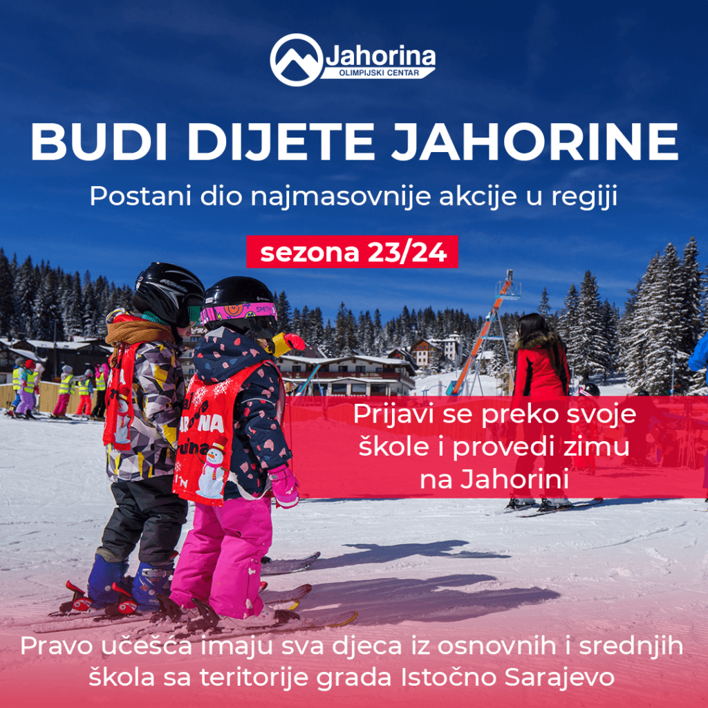 Djeca iz grada Istočno Sarajevo i ove godine će besplatno skijati na Jahorini | 369 Portal